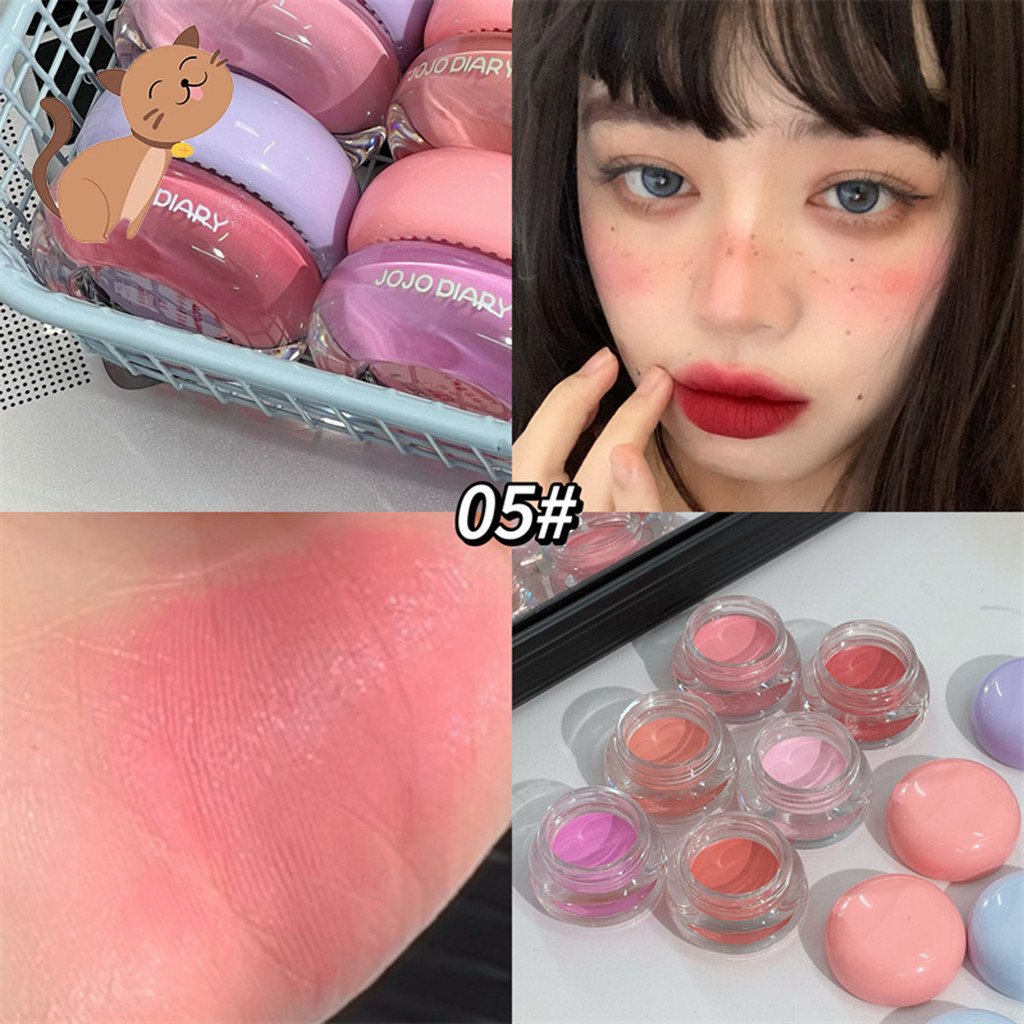Lip And Cheek Blur Pudding Box High Rendering Makeup Crushed Blush Easy ...