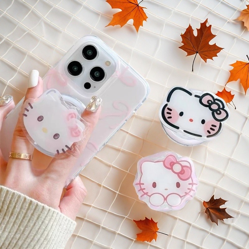 Korean Cute Sanrio Hello Kitty's For Magsafe Popsocket Magnetic Phone ...