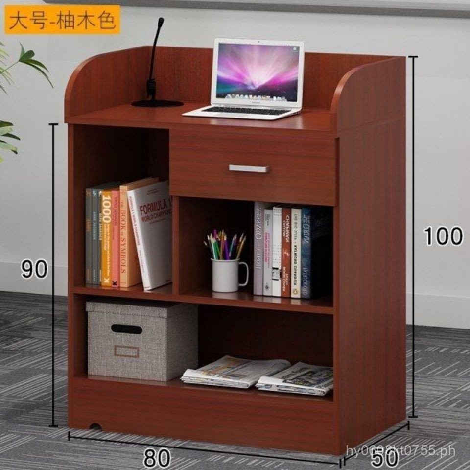 Lectern Reception Desk School Teacher Speech Platform Multi-layer ...