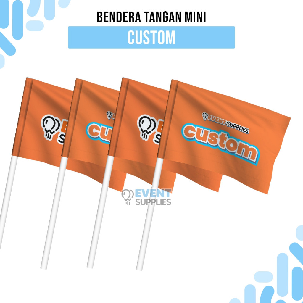 Custom Hand Flag Mini Flag Company Custom Stick Flag/ Logo Stick Parade ...