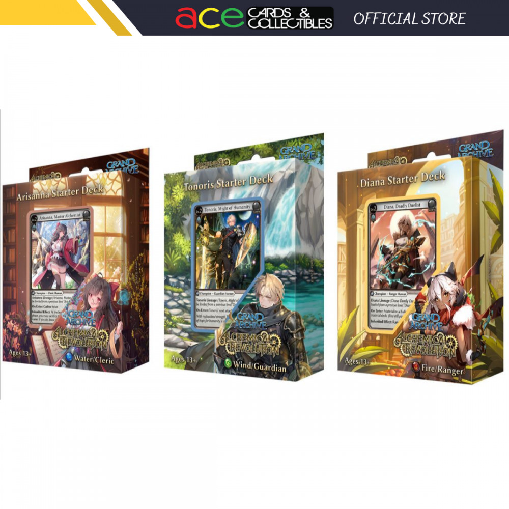 Grand Archive TCG - [ALC] Alchemical Revolution Starter Deck | Shopee ...