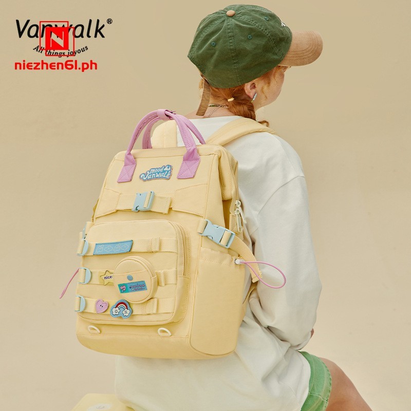 VANWALK V2786 Mood Series Versatile Academy Girls Large Capacity ...
