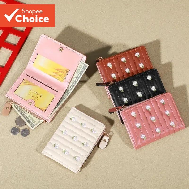 Zipper Card Holder, Faux Leather Credit Card Holder With Multi Card ...