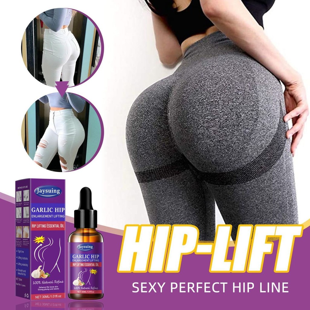 Jaysuing Hip Lift Garlic Hip Lift Oil Buttocks Lifting Firming Care ...