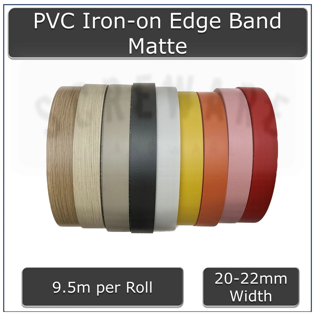 PVC Iron On Edge Band (Matte 20mm) 9.5m per Order | Shopee Philippines