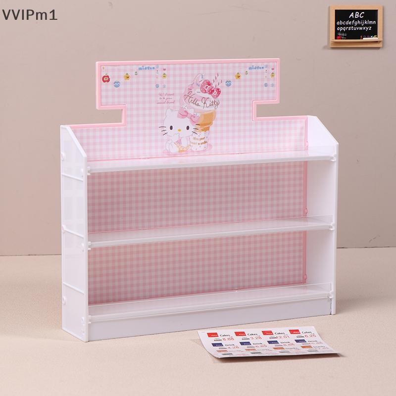 Vvph Mini Hello Kitty Display Rack Model Dollhouse Simulation ...