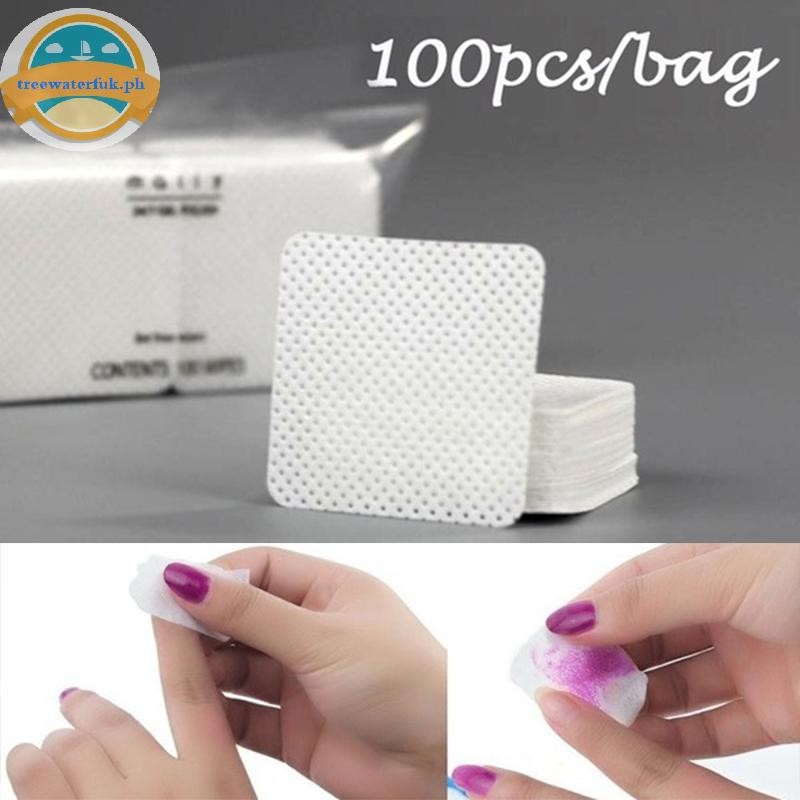 TEFUK Lint-Free Nail Polish Remover Wipes Art Gel Tips Remover Cleaner ...
