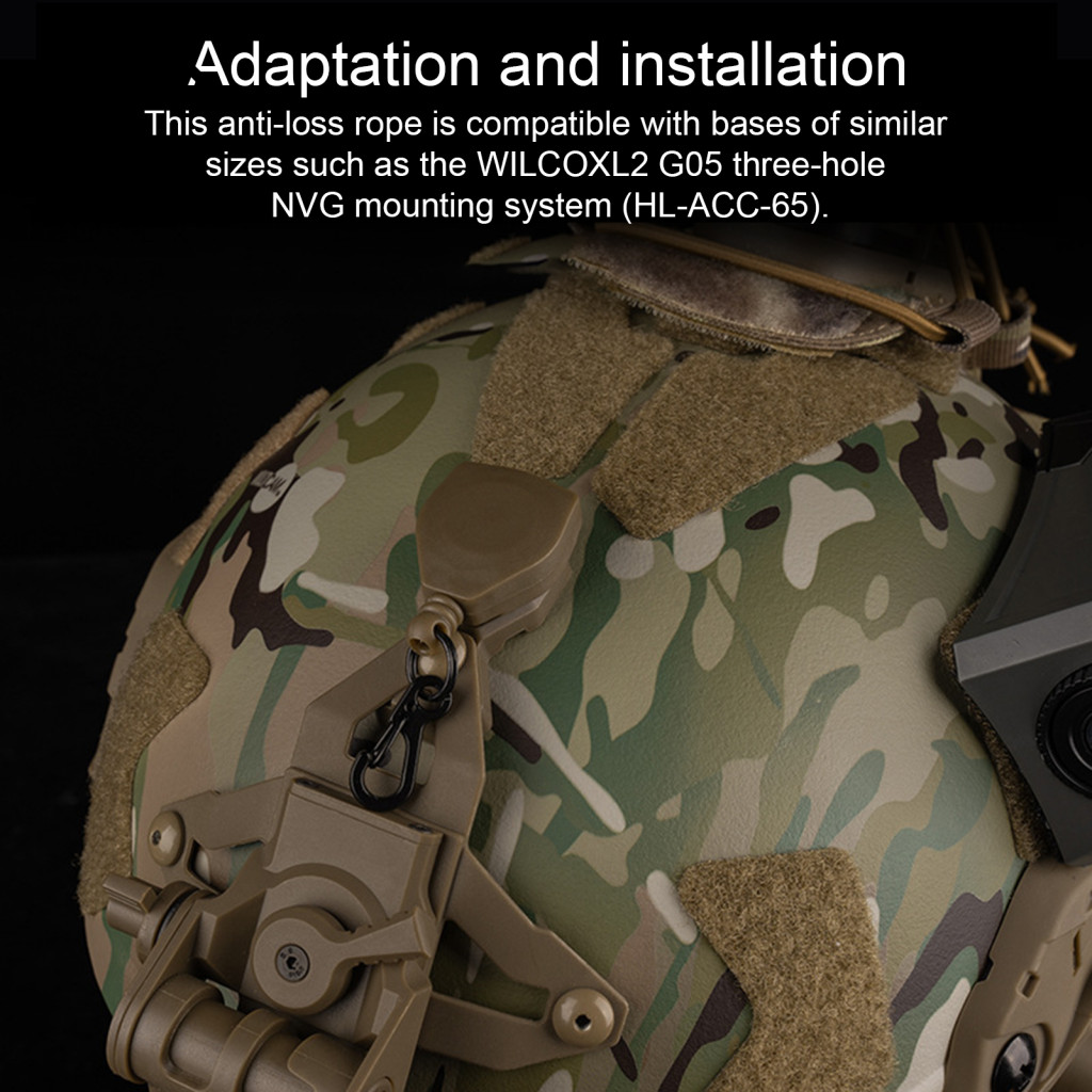 Quick Installation Nvg Strap Drop Protection Nvg Lanyard 360 Degree ...