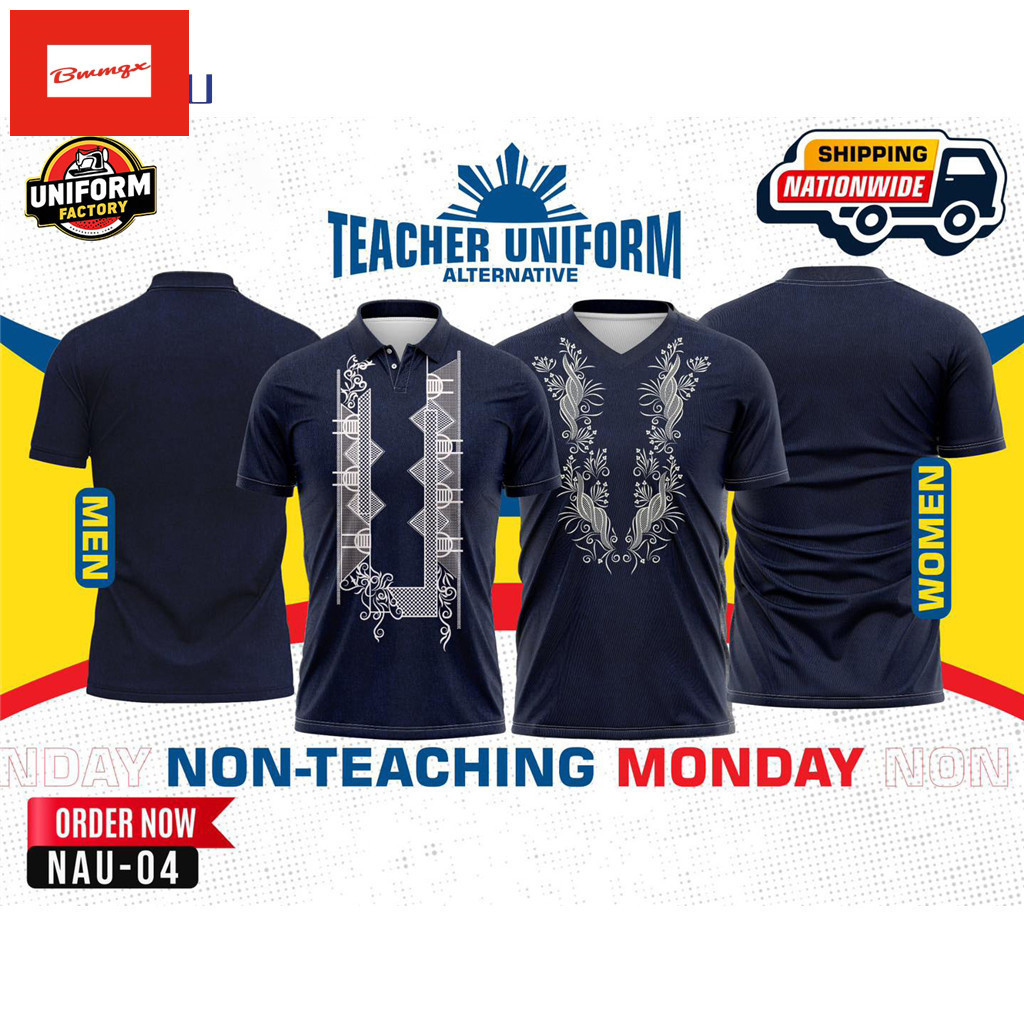 Deped Uniform 2025 Full Sublimation Deped Tshirt For Non Teachers ...