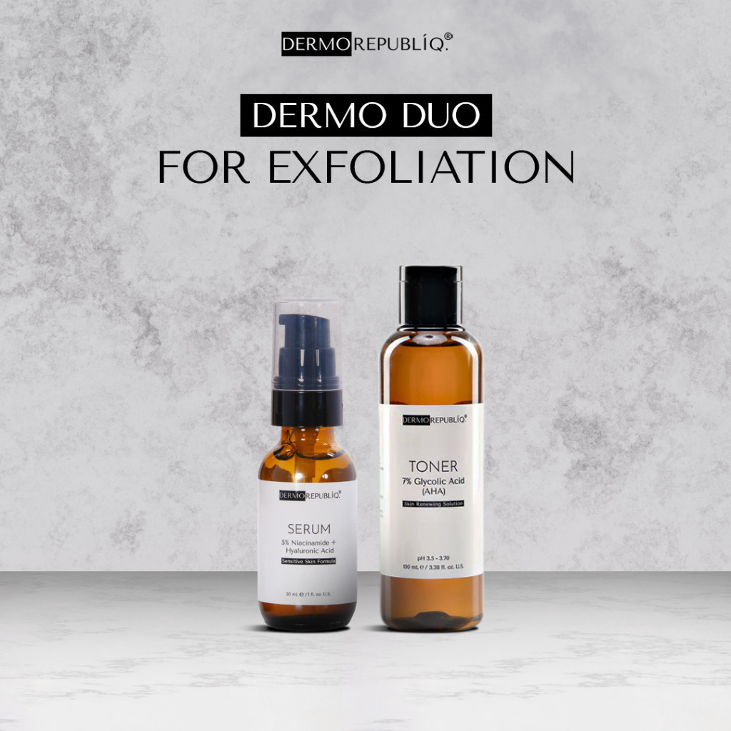 Dermore-publiq - Exfoliation (5% Niacinamide + Glycolic Acid) Set ...