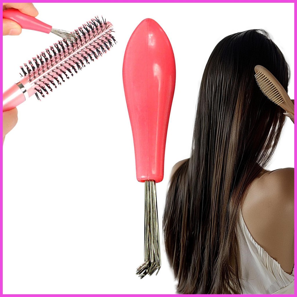 Comb Cleaner Tool Small Hair Brush Cleaning Tool Dirt Remover Wire Rake ...