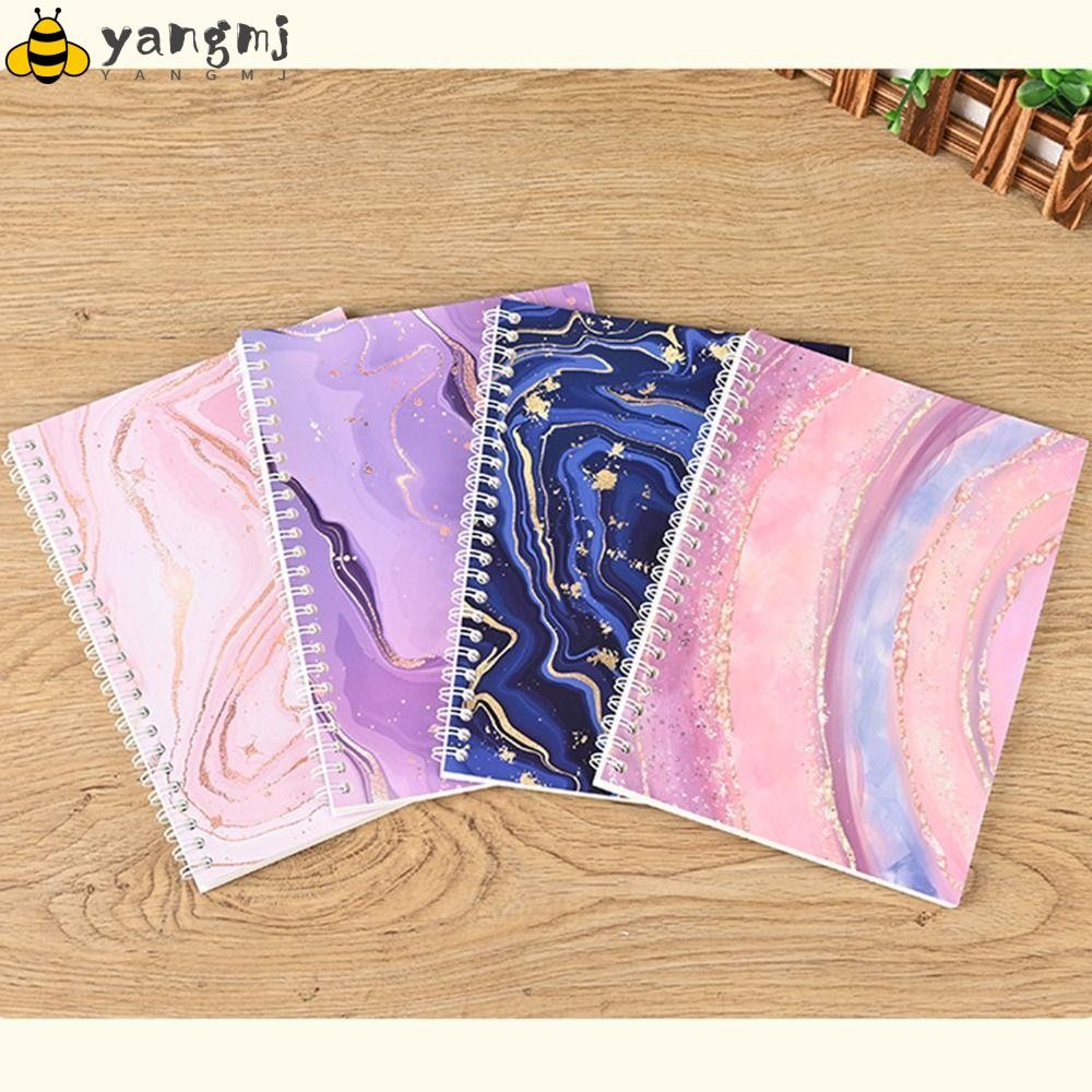 YANGMJ Sticker Book, 32 Sheets A5 Size Collecting Album, Release Paper ...