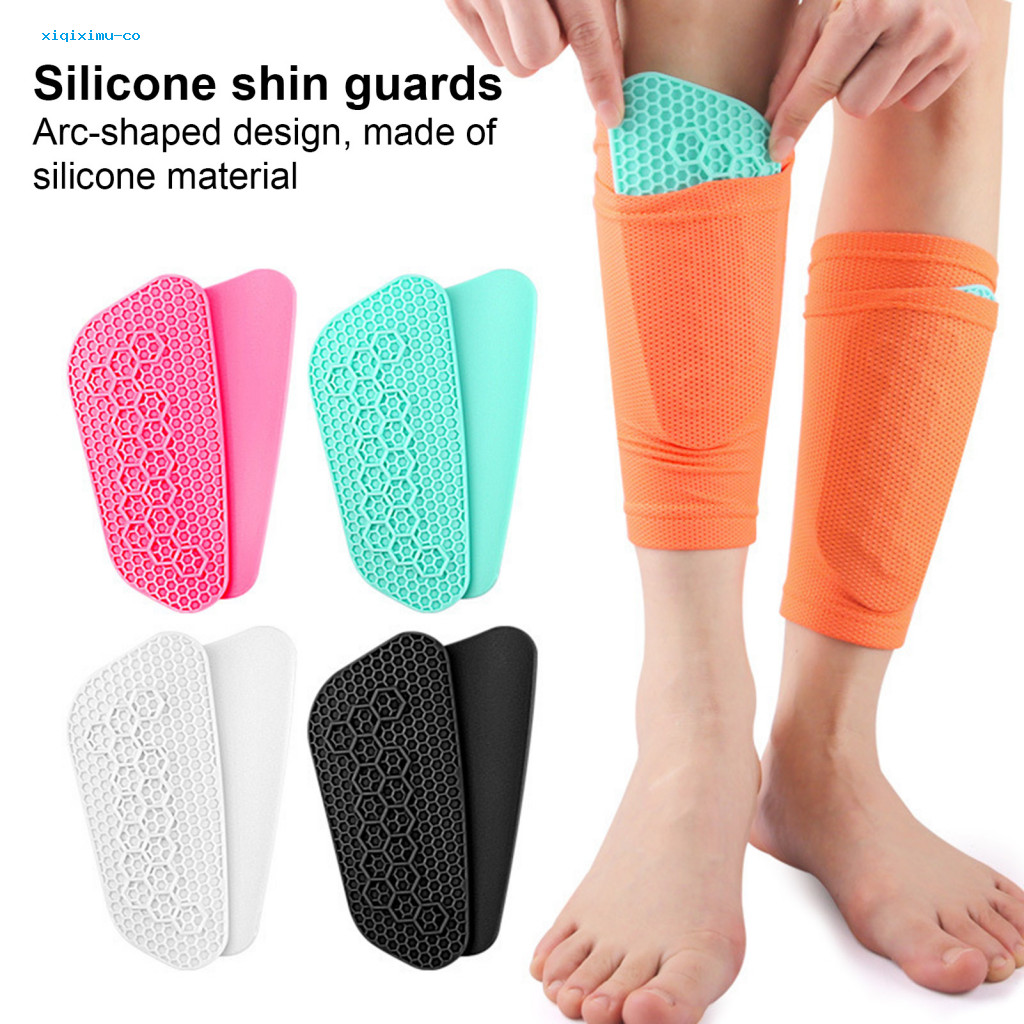 Xiqiximu| Ergonomic Fitting Football Leg Guards Soccer Shin Guards with ...