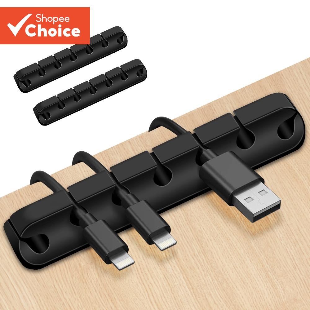 H26 Cable Holder Clips, Cable Management Cord Organizer Clips Self ...