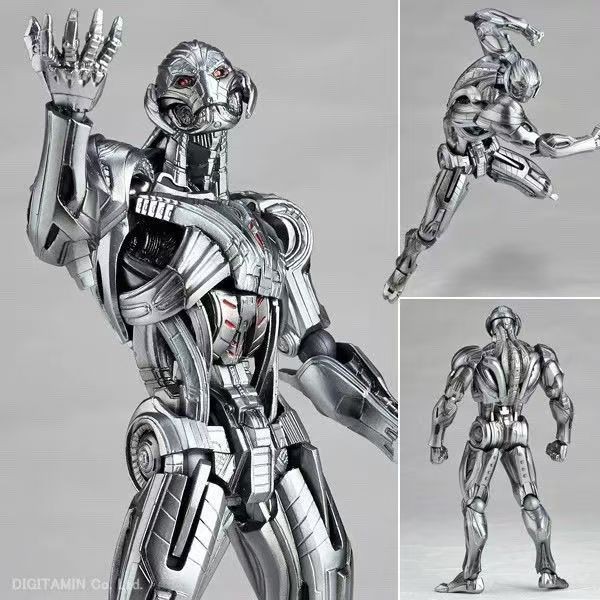 16 cm Ko Model Yamaguchi Ultron Action Figure Kaiyodo Super Yamaguchi ...