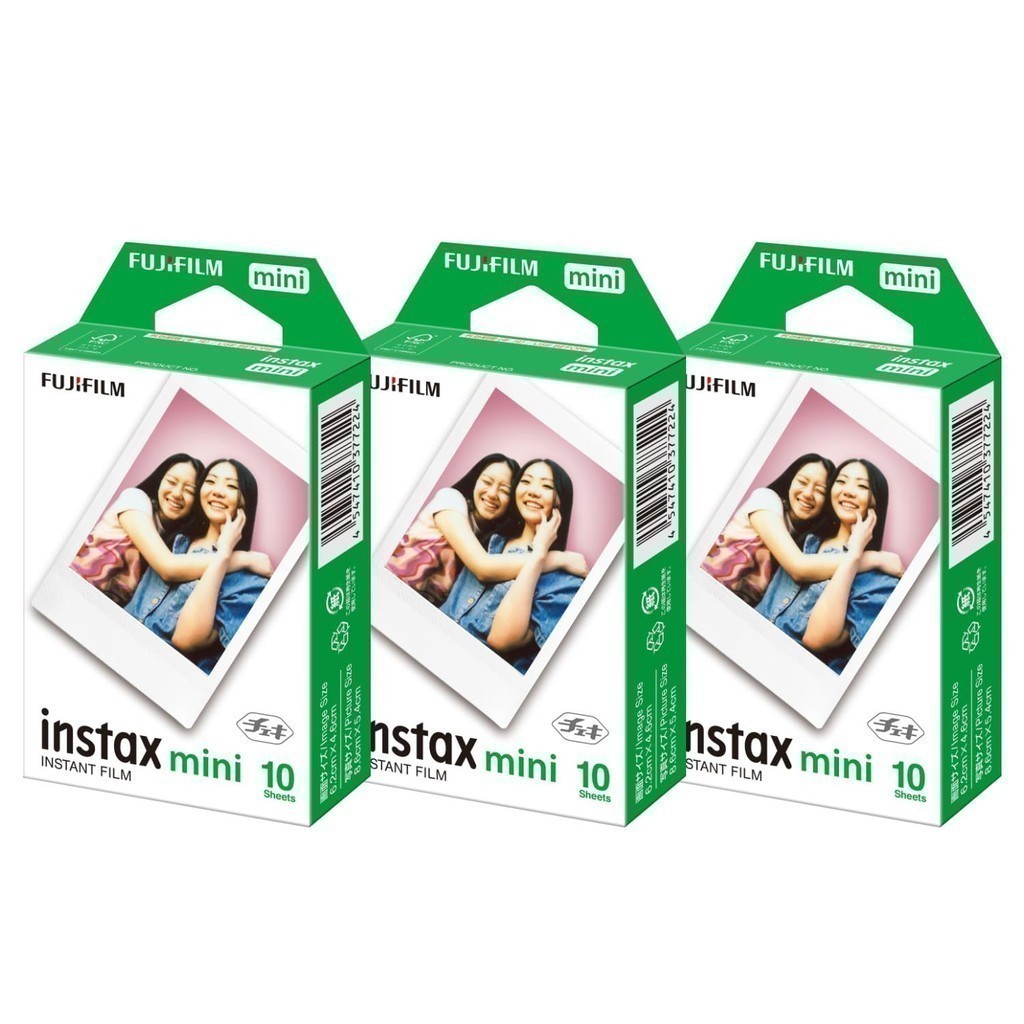 Fujifilm Instax Mini Cheki Film 1 Pack (10 Sheets) JP1 x 3 Pack 【Direct ...