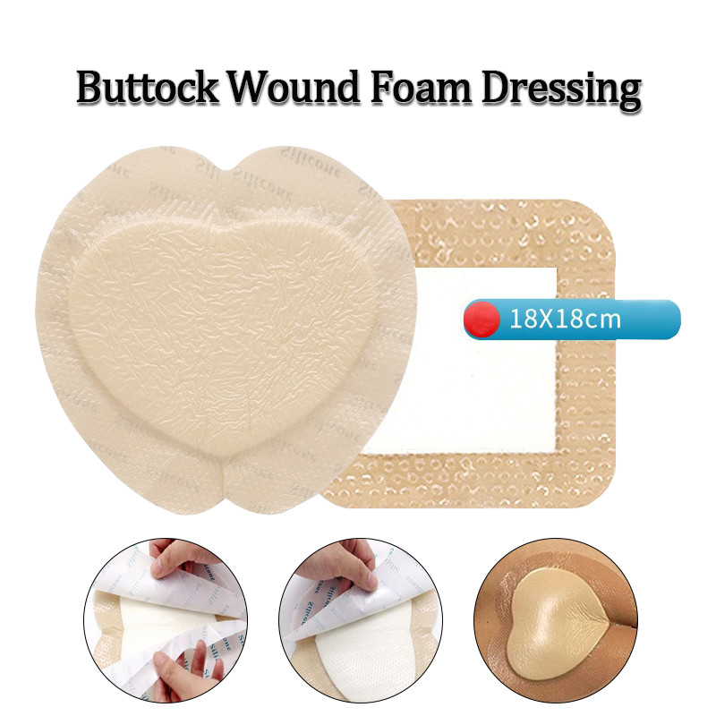 Medical Bedsore Patches Pressure Ulcer Patches Silicone Gel Foam ...