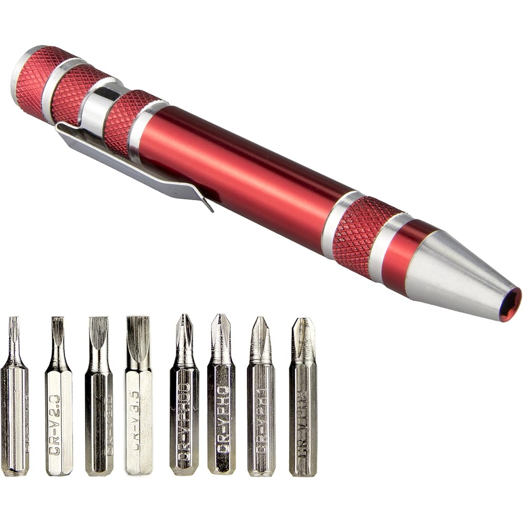 8 in 1 Mini Screwdriver Set, Magnetic Precision Pen Tools for ...
