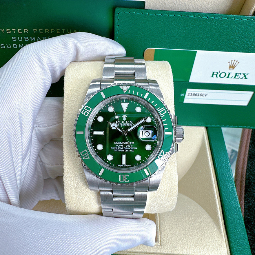 Rolex Certificate Box Complete Rolex Second Generation Green Water ...