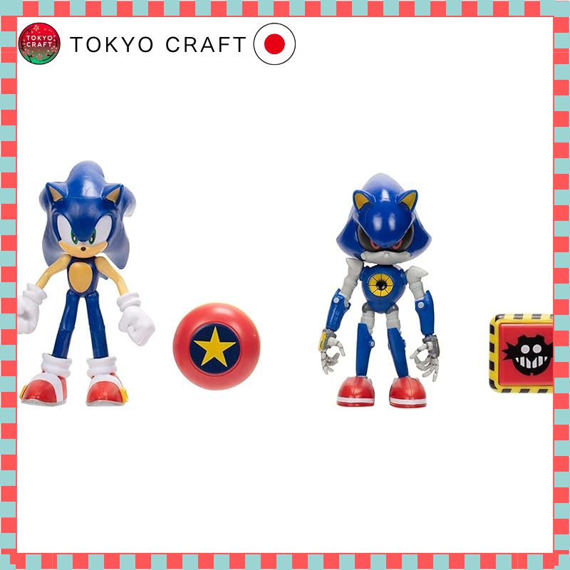 【direct from Japan】 Sonic the Hedgehog 4-Inch Articulated Action Figure ...