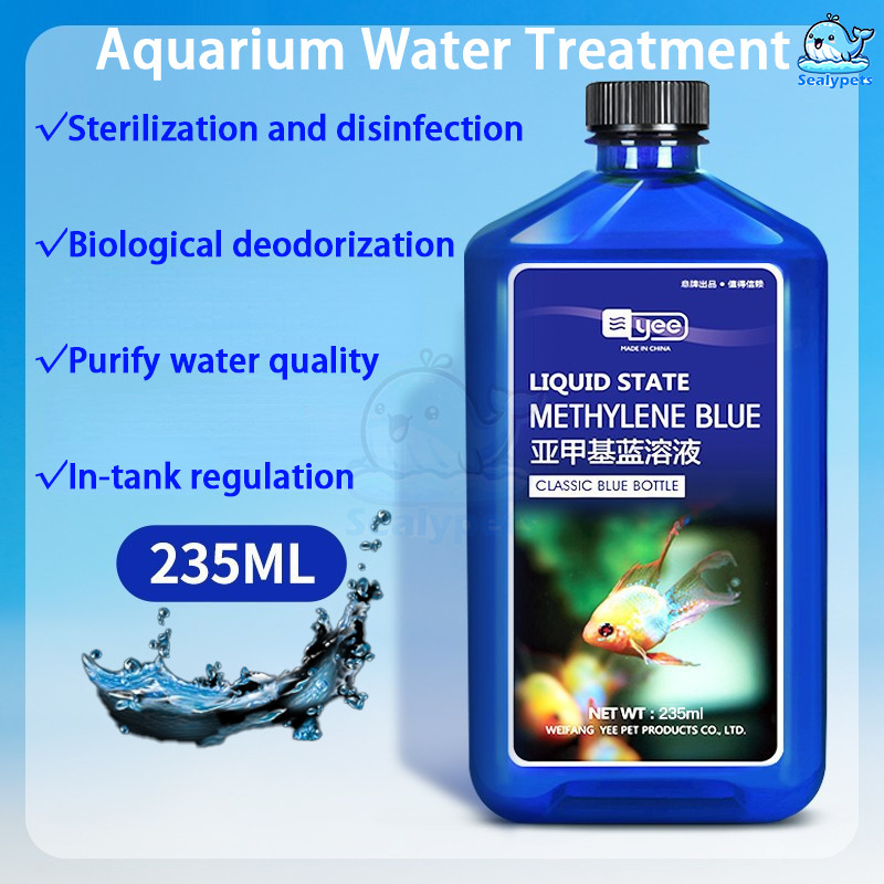 YEE Methylene Blue Essential Aquarium Water Treatment for Fish Tanks ...
