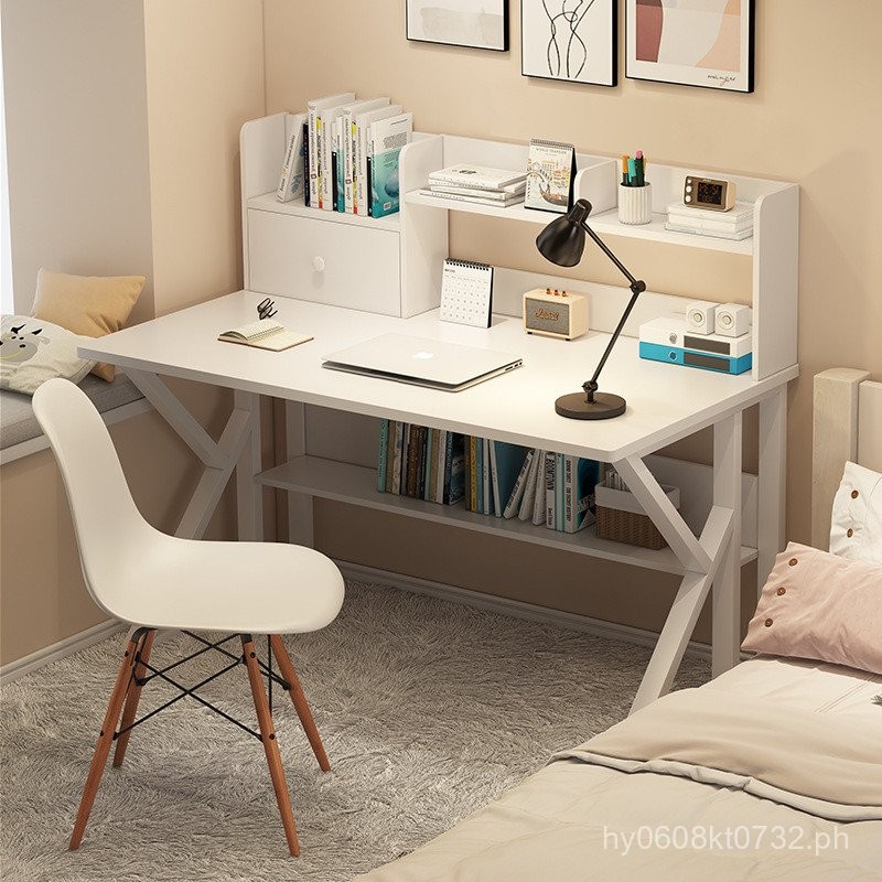 Desk Integrated Desktop Study Desk for Girls Bedroom Combination ...