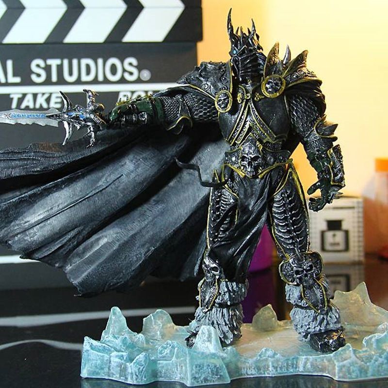 World of Warcraft Game Arthas the Lich King Model Sylvanas Figurine ...