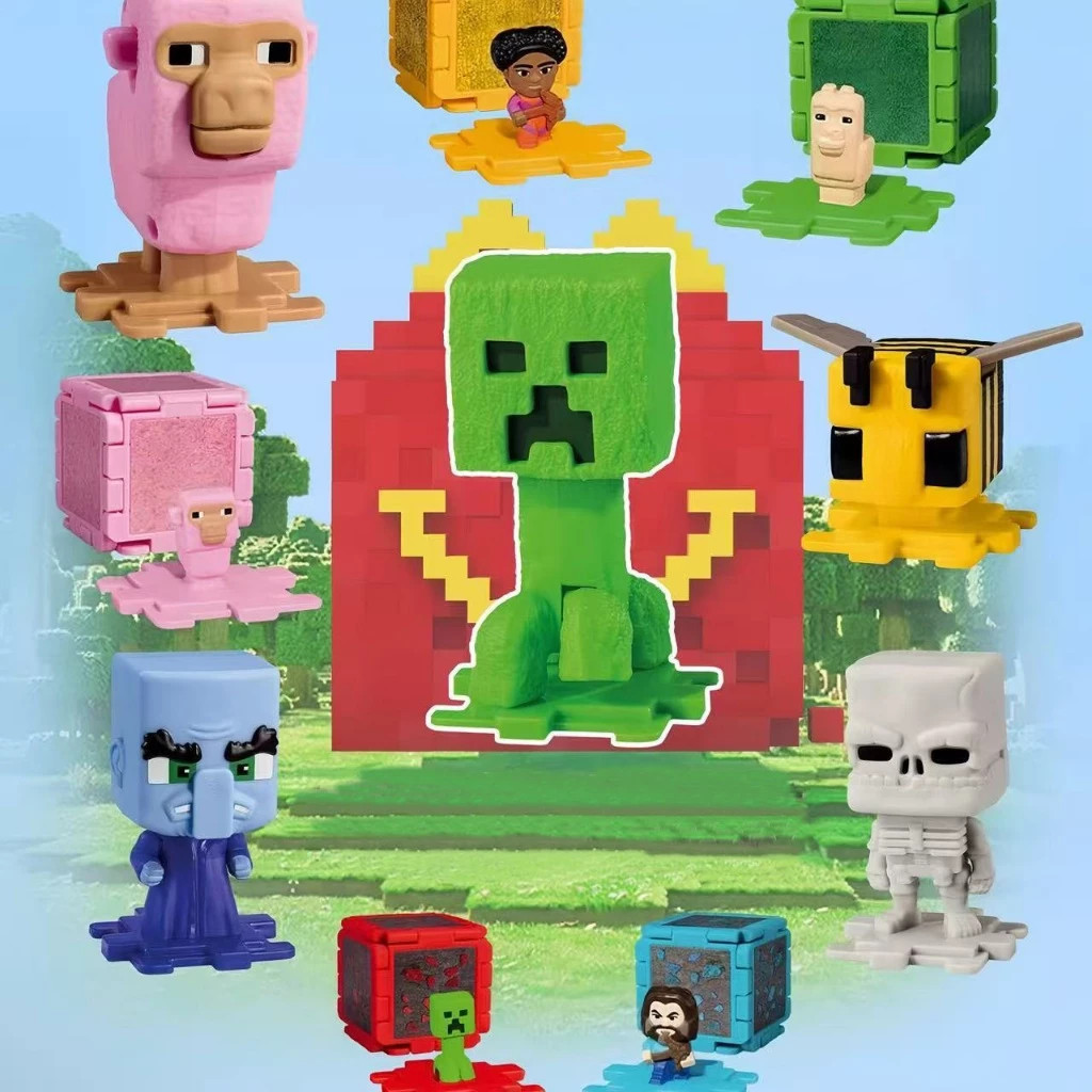 2025 McDonalds Minecraft Movie Happy Meal toy Mcdo Minecraft ...