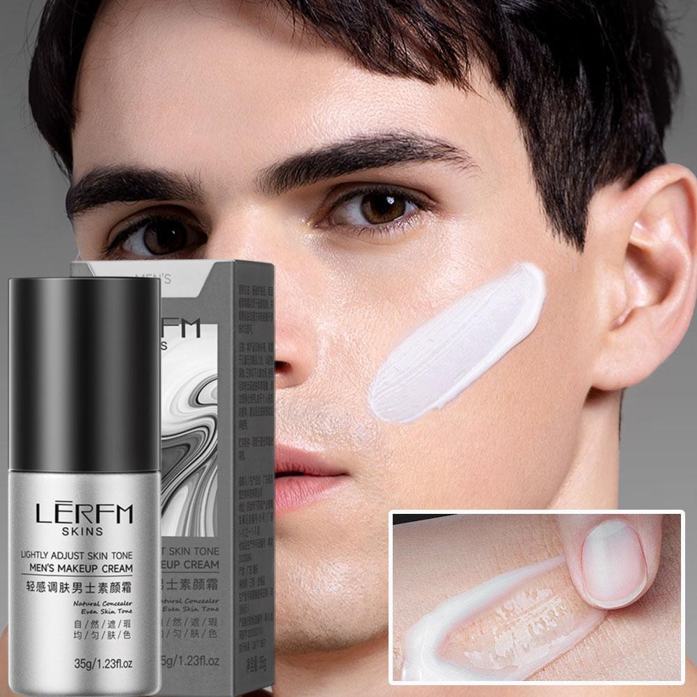 35g Men's Facial Cream Acne Acne Concealer Brightening Lotion Men's ...
