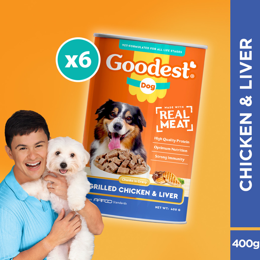 Goodest Dog Grilled Chicken & Liver x6 (400g) | Shopee Philippines