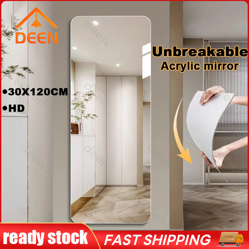Full Length Mirror Wall Mirror Explosion-Proof shatterproof Mirror self ...
