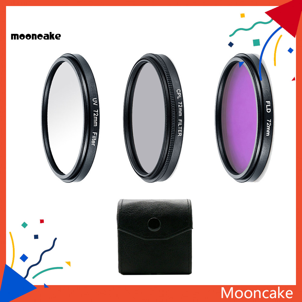 mooncake| Professional UV CPL Polarizer FLD Photo Photography Filter ...