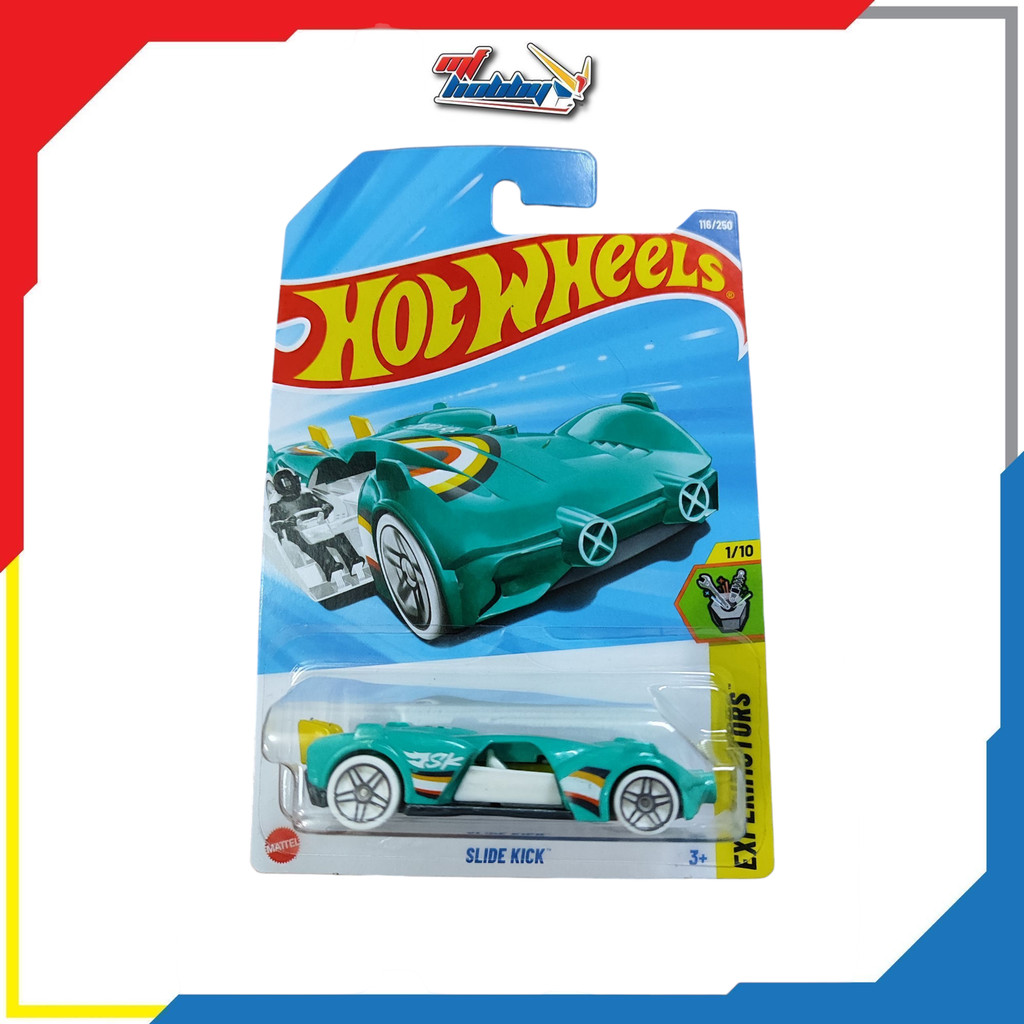 Hot Wheels Slide Kick (Turqoise) | Shopee Philippines