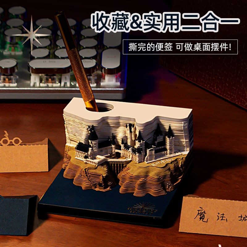 2025Hot Sale2025Year Calendar Harry Potter Merchandise Sticky Notes ...