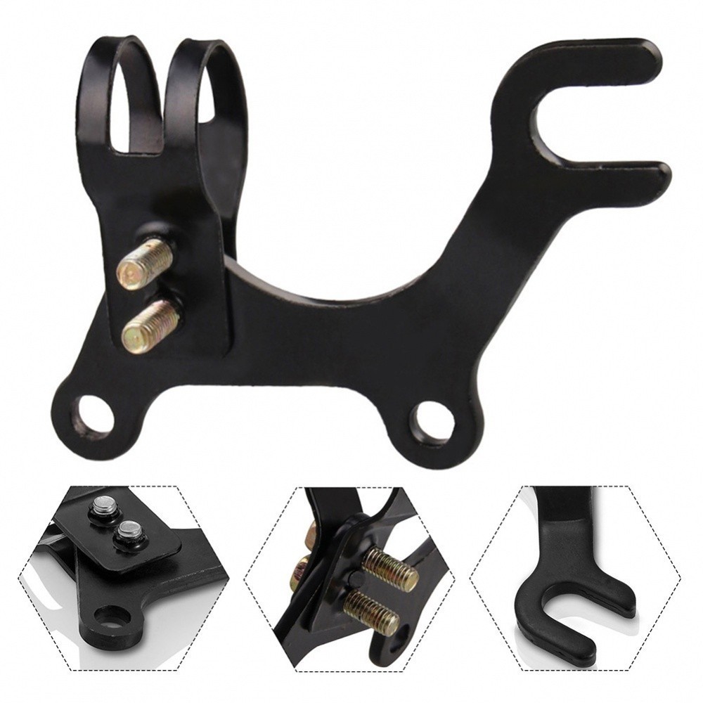 Stainless Steel Bike Bicycle MTB Disc Brake Bracket Frame Adaptor ...