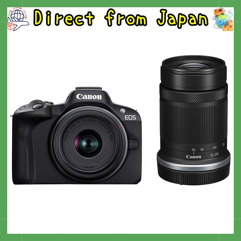 Canon EOS R50 Mirrorless Camera Series with Standard and Dual Zoom Kits ...