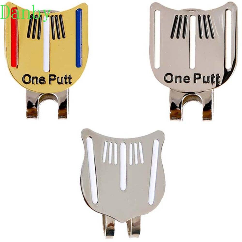 DANBY One Putt Golf Hat Clip Alloy Practical Ball Position Mark Golf ...