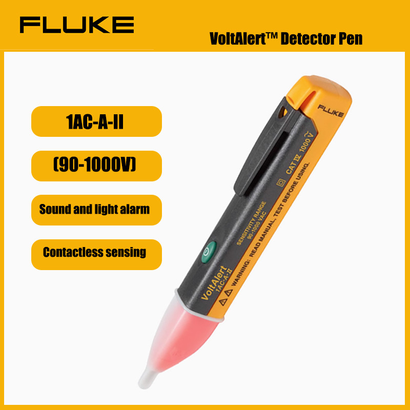FLUKE VoltAlert AC Non-Contact Voltage Tester Test Pen 1AC-A II 90V ...