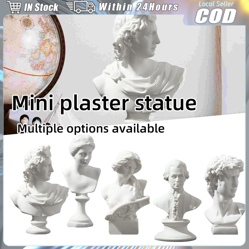 Mini Gypsum Bust Portraits Greek Mythology Drawing Practice Celebrities ...