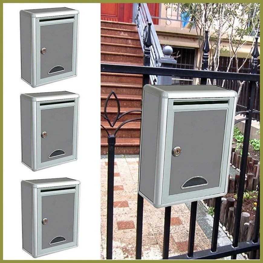 【Factory direct sale】Mailbox Letterbox Secure Locking Mail Box Secure ...
