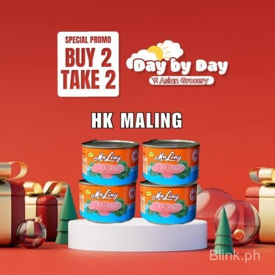 DBD {BUY 2 TAKE 2} (HK Brand) MaLing Luncheon Meat 397g x 2 ...