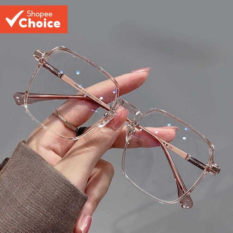 Blue Light Blocking Glasses Clear Frame Women Anti UV Protection ...