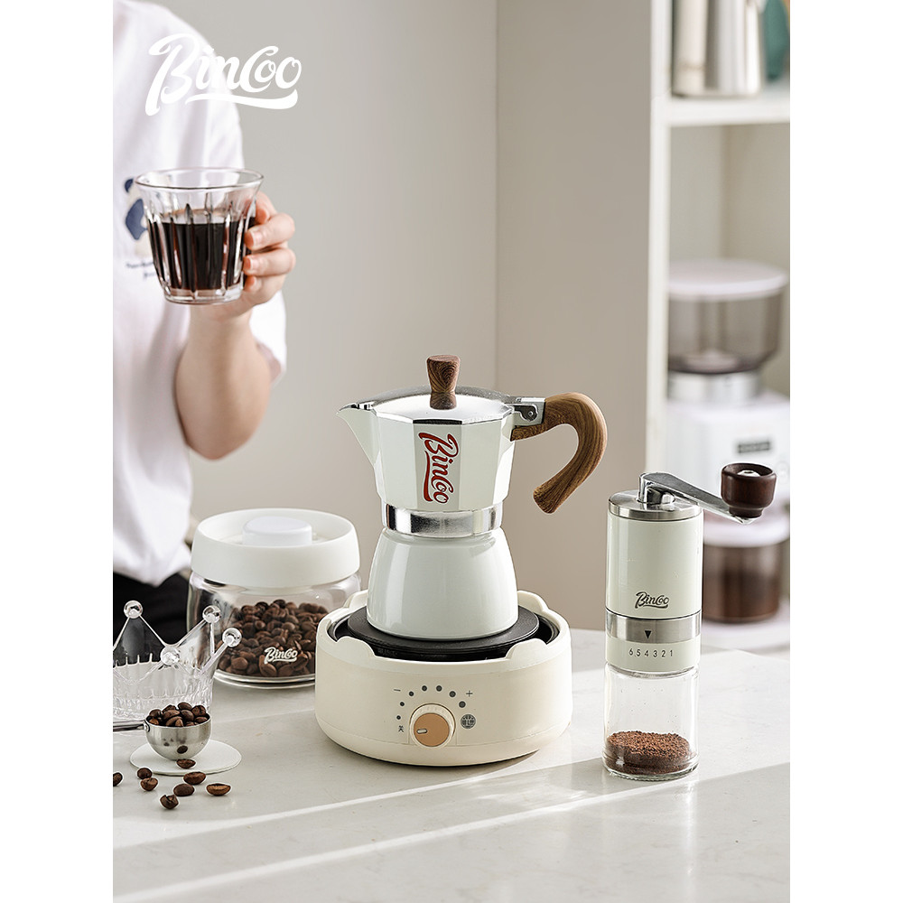 Bincoo Moka Pot Coffee Making Machine Household Small Electric Heater ...