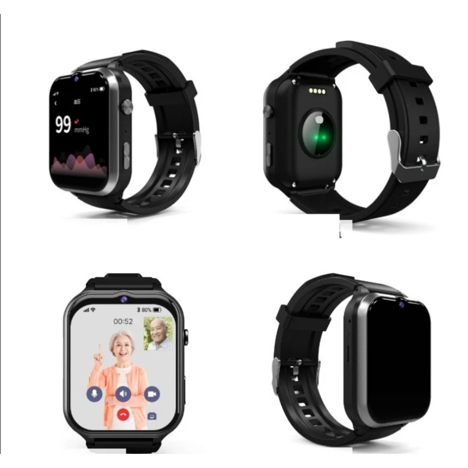 Smart watch with fall detection, elderly watch with fall warning smart ...