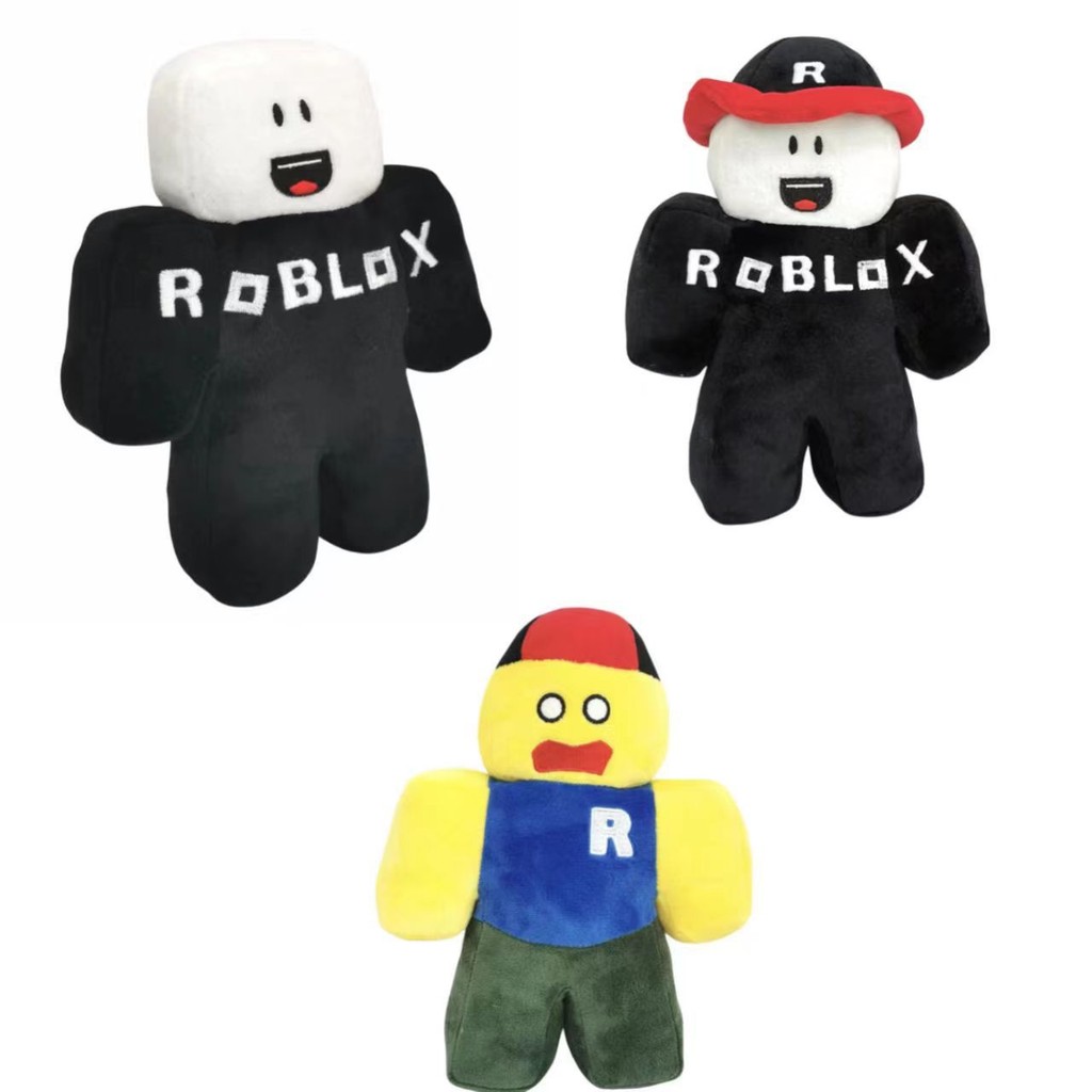 30cm Classic Roblox Plush Soft Stuffed With Removable Roblox Hat Kids ...