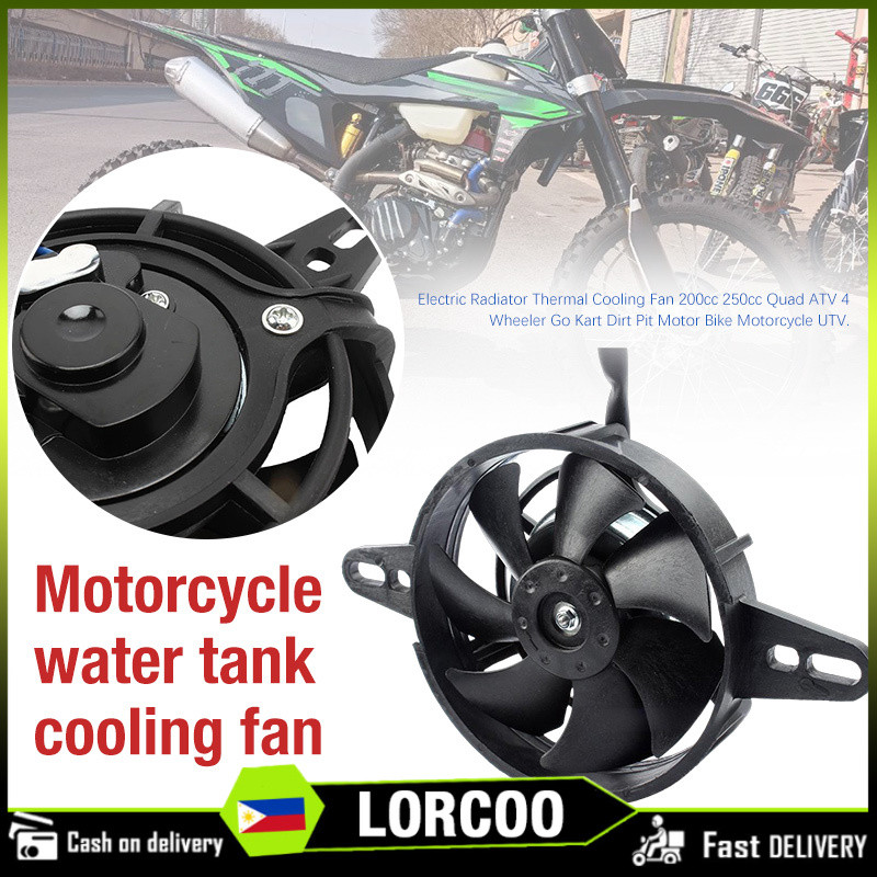 Motorcycle Cooling Fan Motorcycle Radiator Fan Oil Cooler Fan Universal ...