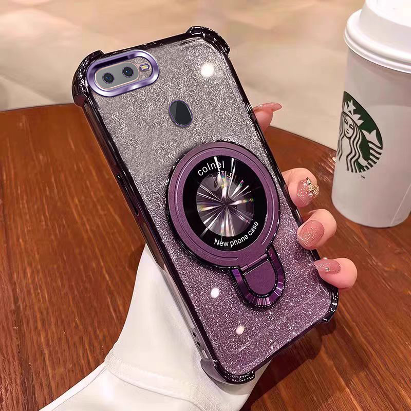 Casing OPPO A5S A7 A12 F9 Pro A11k phone case holder for NEW Soft Anti ...