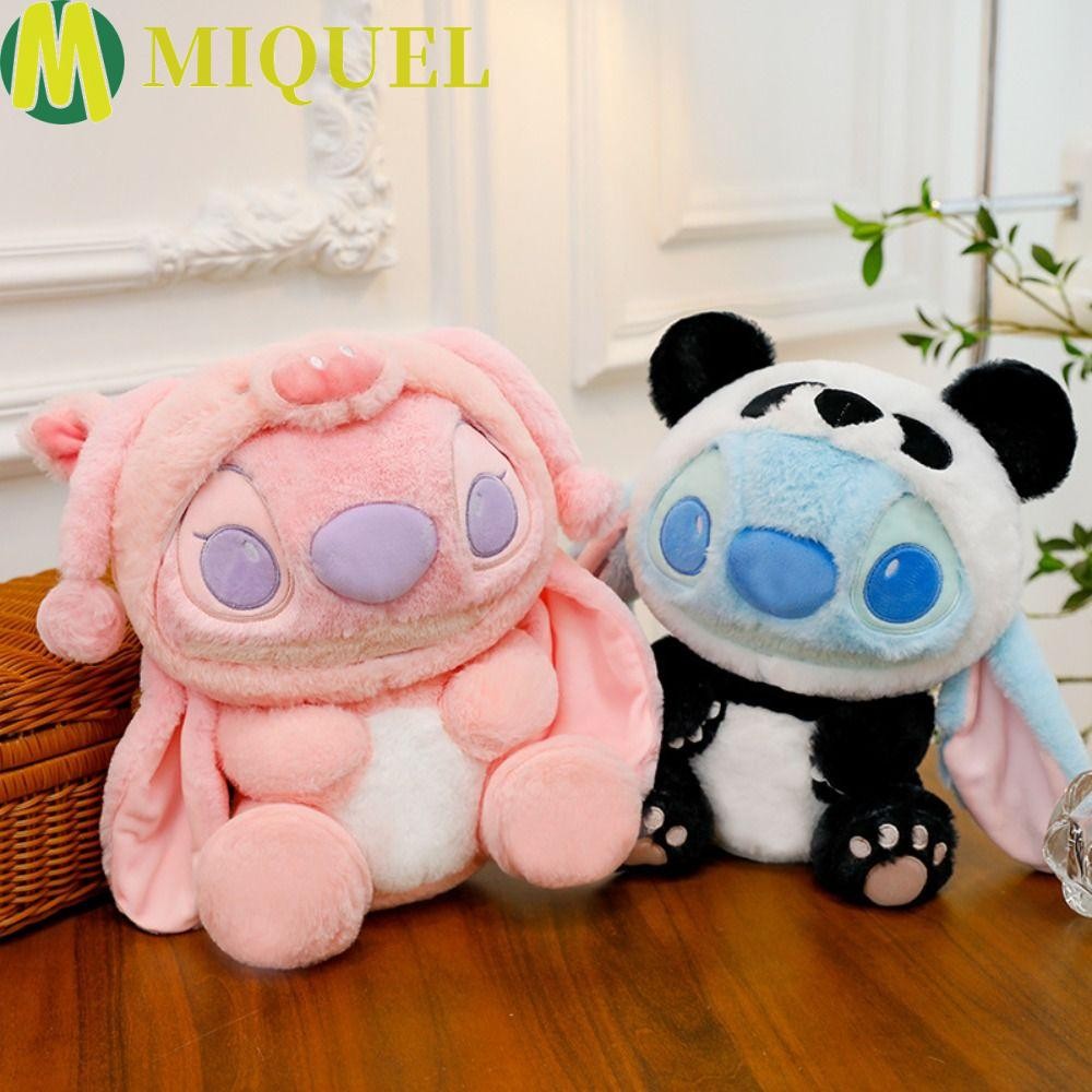 MIQUEL Stitch Cos Panda Plush Doll, PP Cotton Koala Panda Lilo Stitch ...