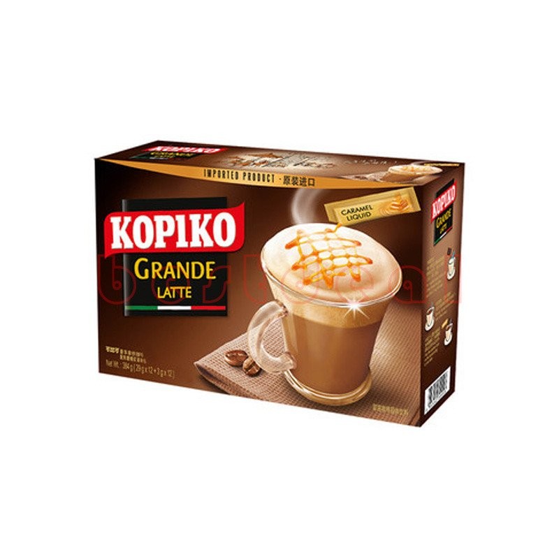 2 box KOPIKO Instant coffee cappuccino latte mocha coffee | Shopee ...