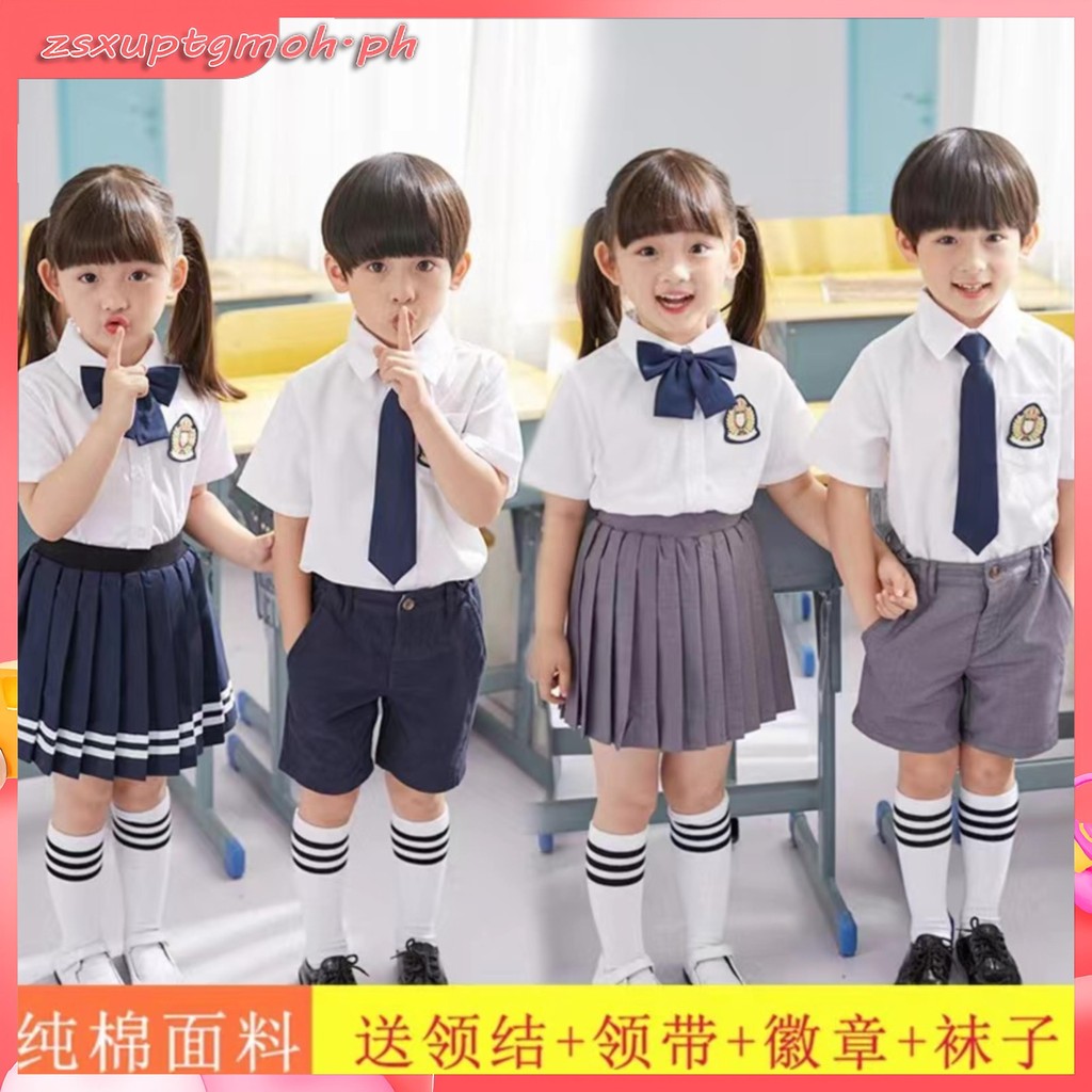 Kindergarten Suit Summer Clothes Children's Business Attire Primary ...